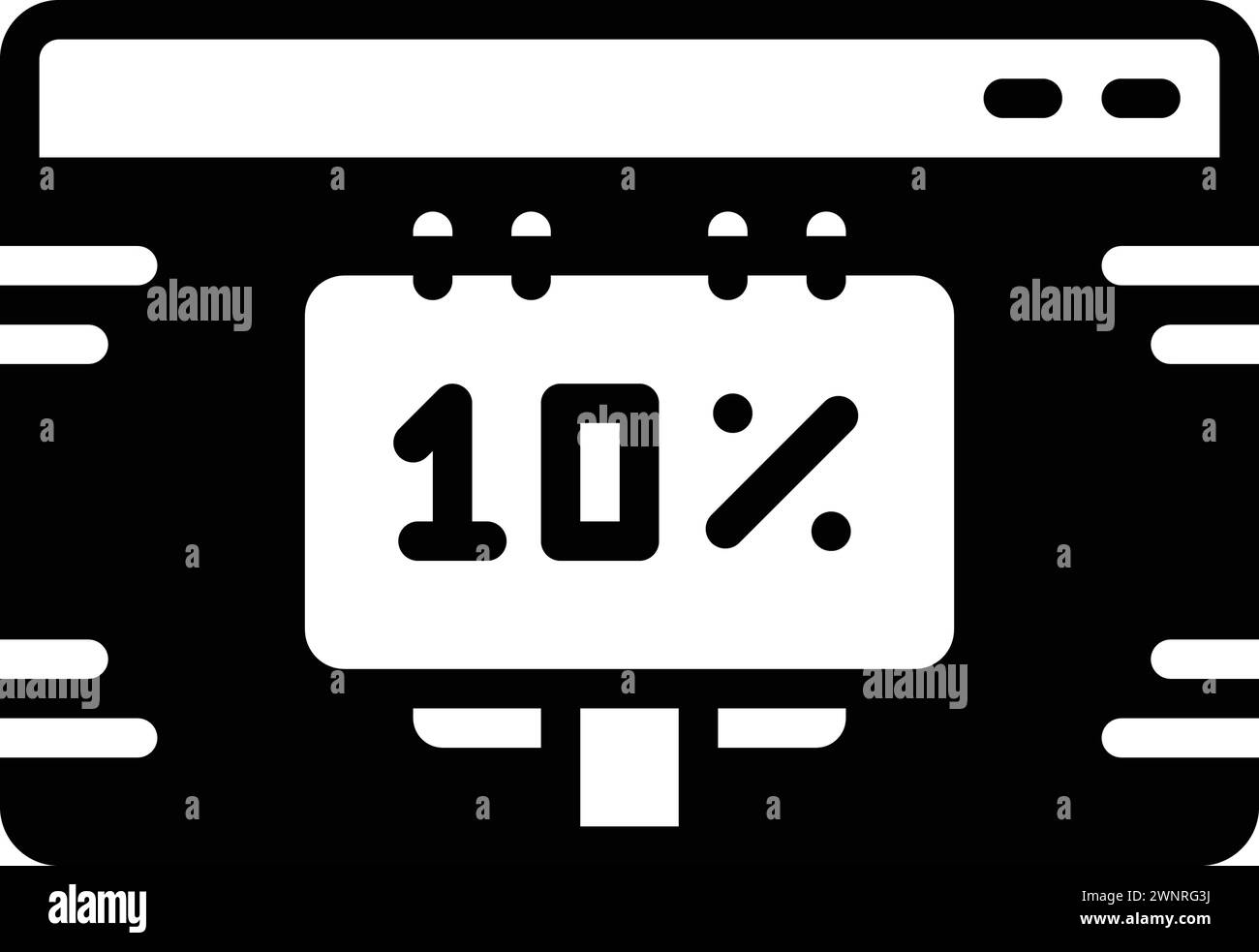 Rebate icon Stock Vector Images - Alamy