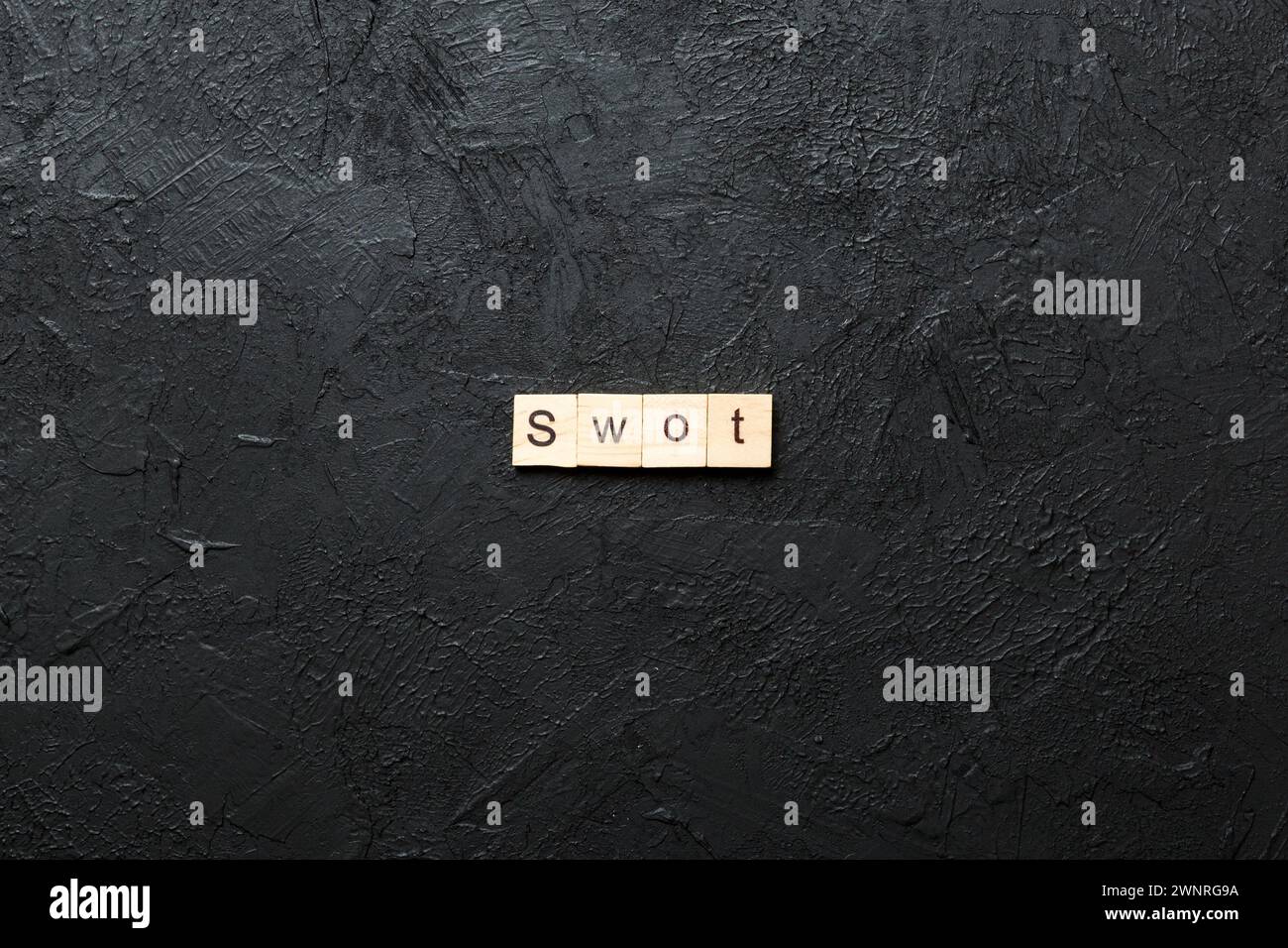 Swot wood cube hi-res stock photography and images - Alamy