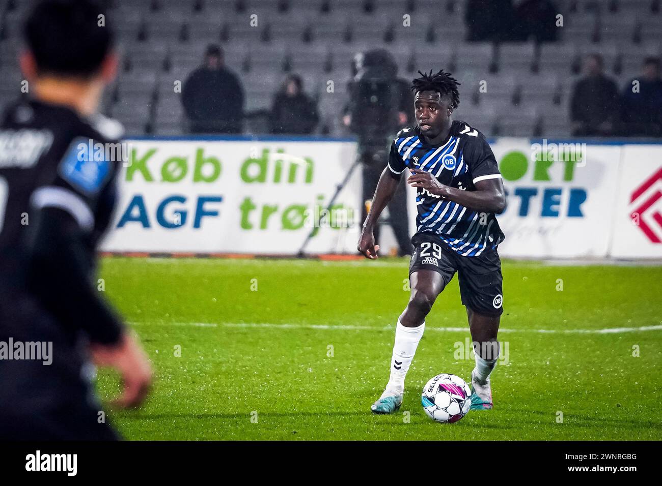 Aarhus, Denmark. 03rd Mar, 2024. James Gomez (29) of OB seen during the ...