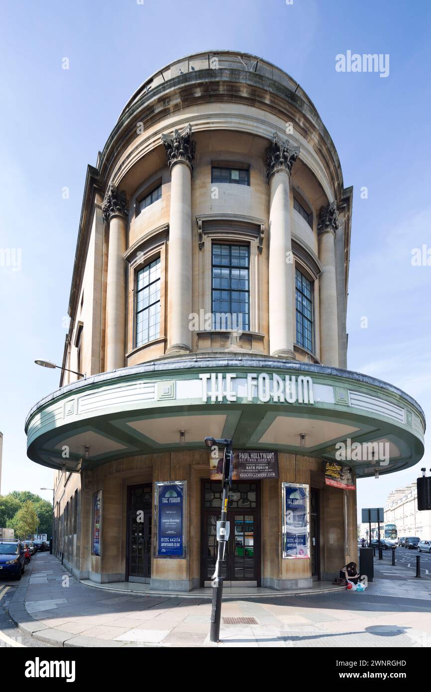 UK, Bath, The distinctive Forum theatre Stock Photo - Alamy