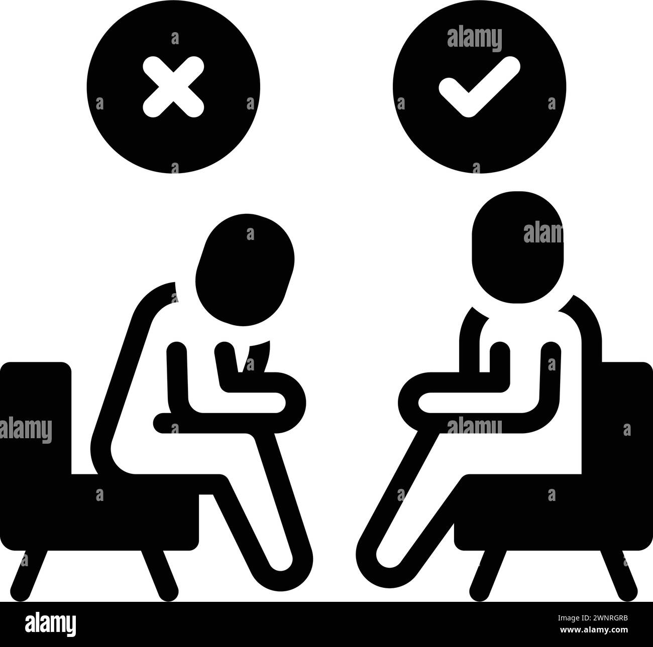 Icon for proper; right Stock Vector Image & Art - Alamy