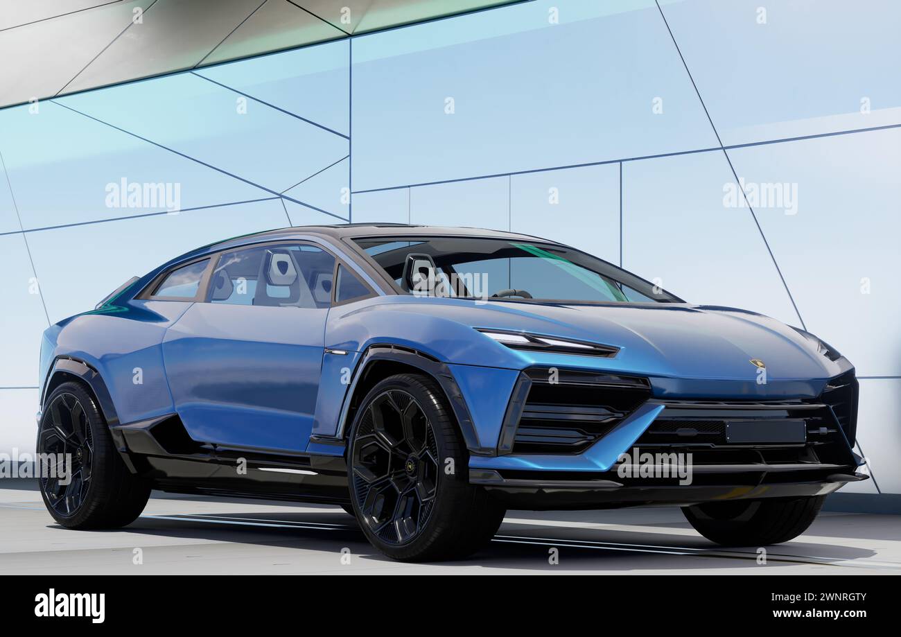 Electric Lamborghini Lanzador with as much as 1,360 horsepower Stock ...