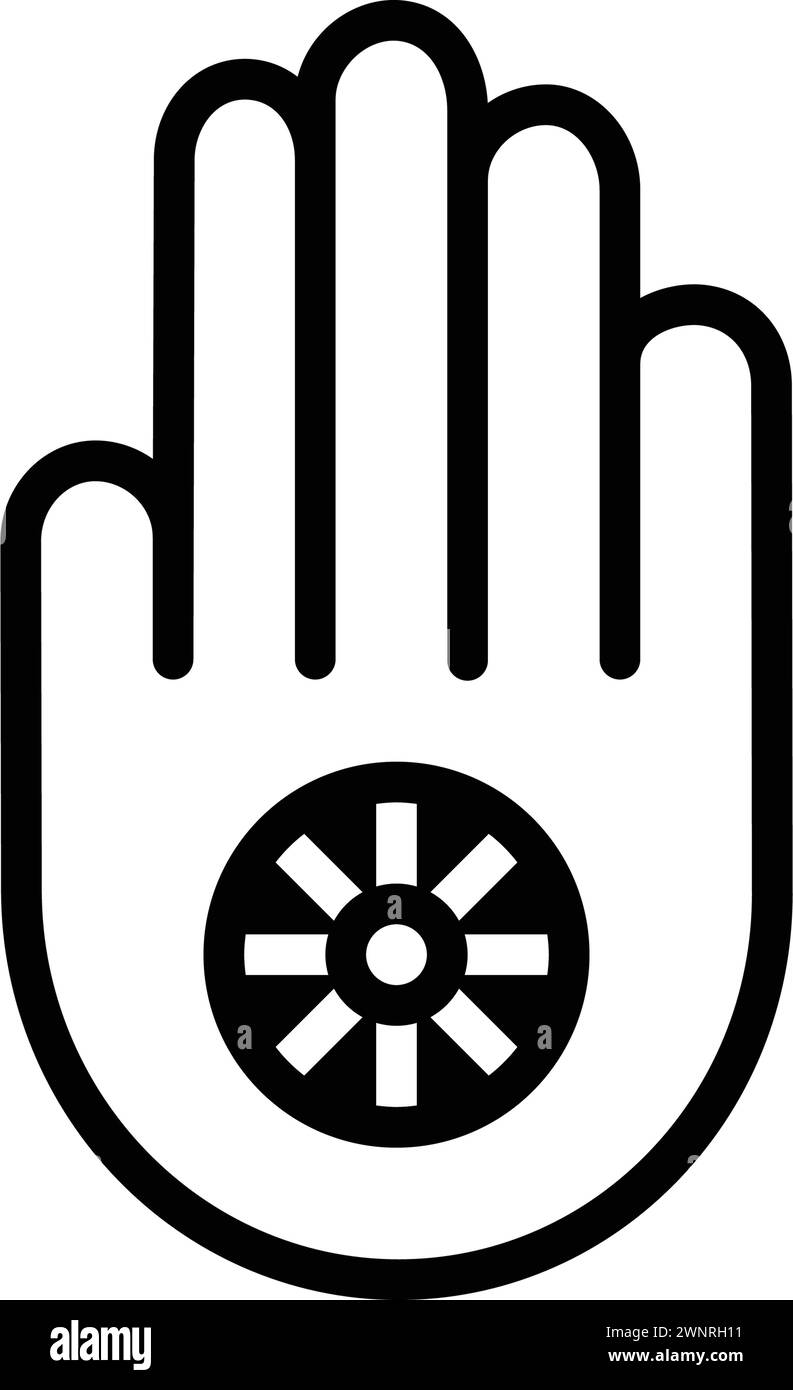 Karma sign Black and White Stock Photos & Images - Alamy