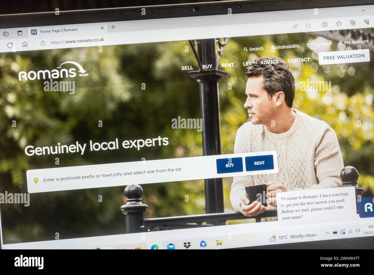 Romans estate agent hi-res stock photography and images - Alamy