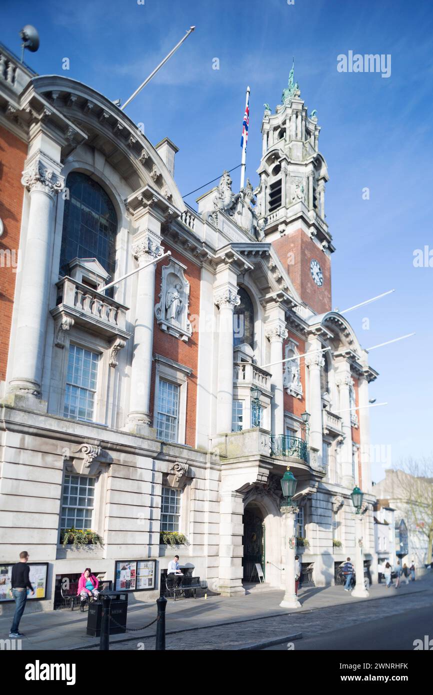 UK, Colchester, the town hall Stock Photo - Alamy