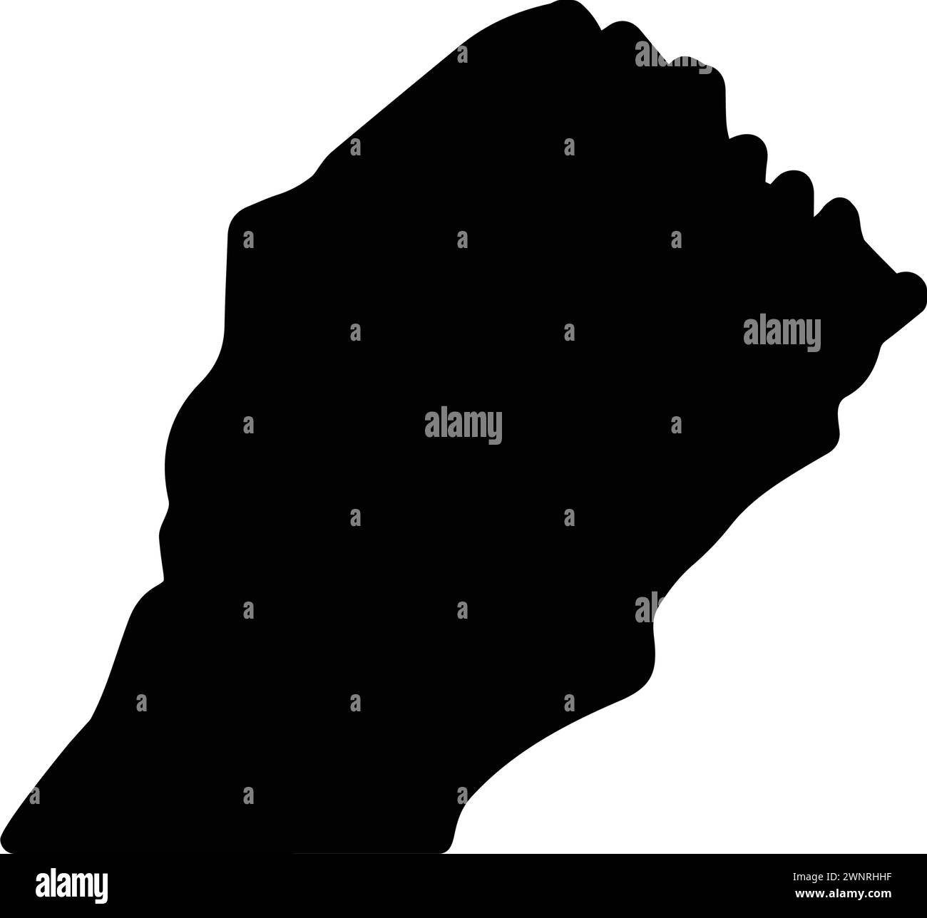 Chester outline map hi-res stock photography and images - Alamy