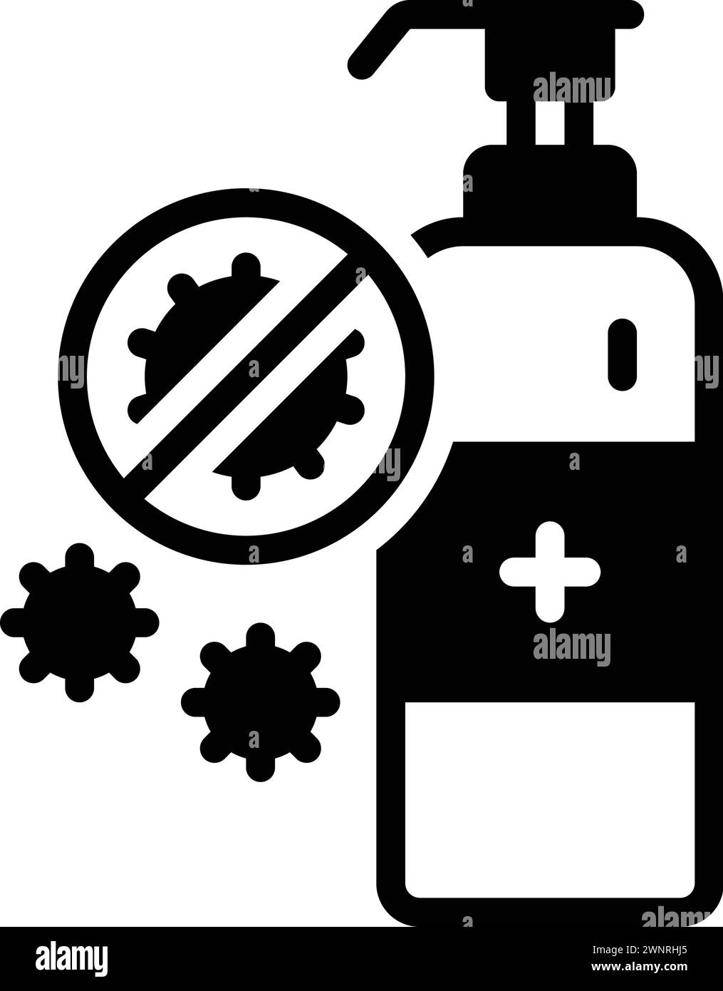 Germs and bacteria Stock Vector Images - Alamy