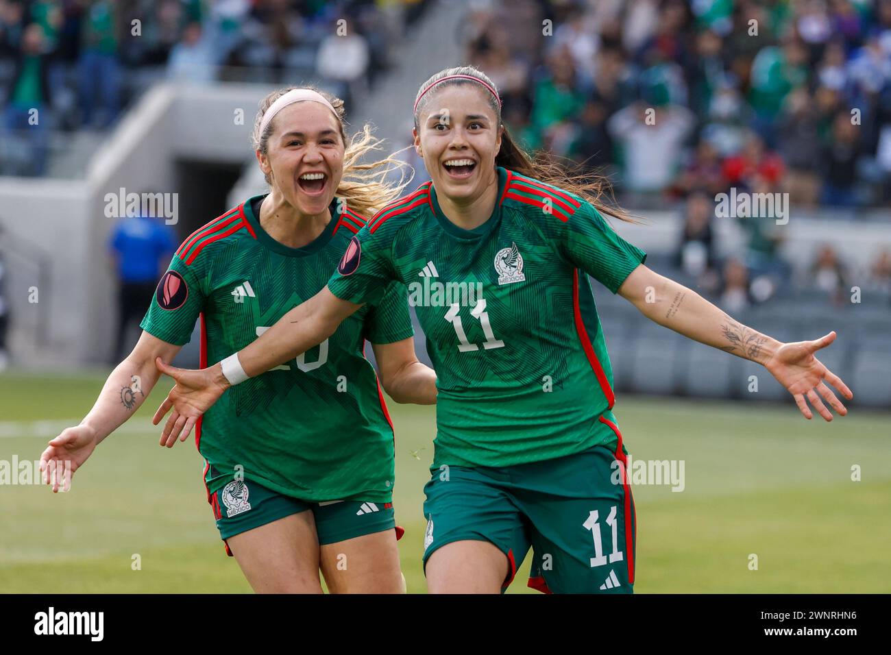 March 3, 2024, Los Angeles, California, USA: Mexico's JACQUELINE OVALLE ...