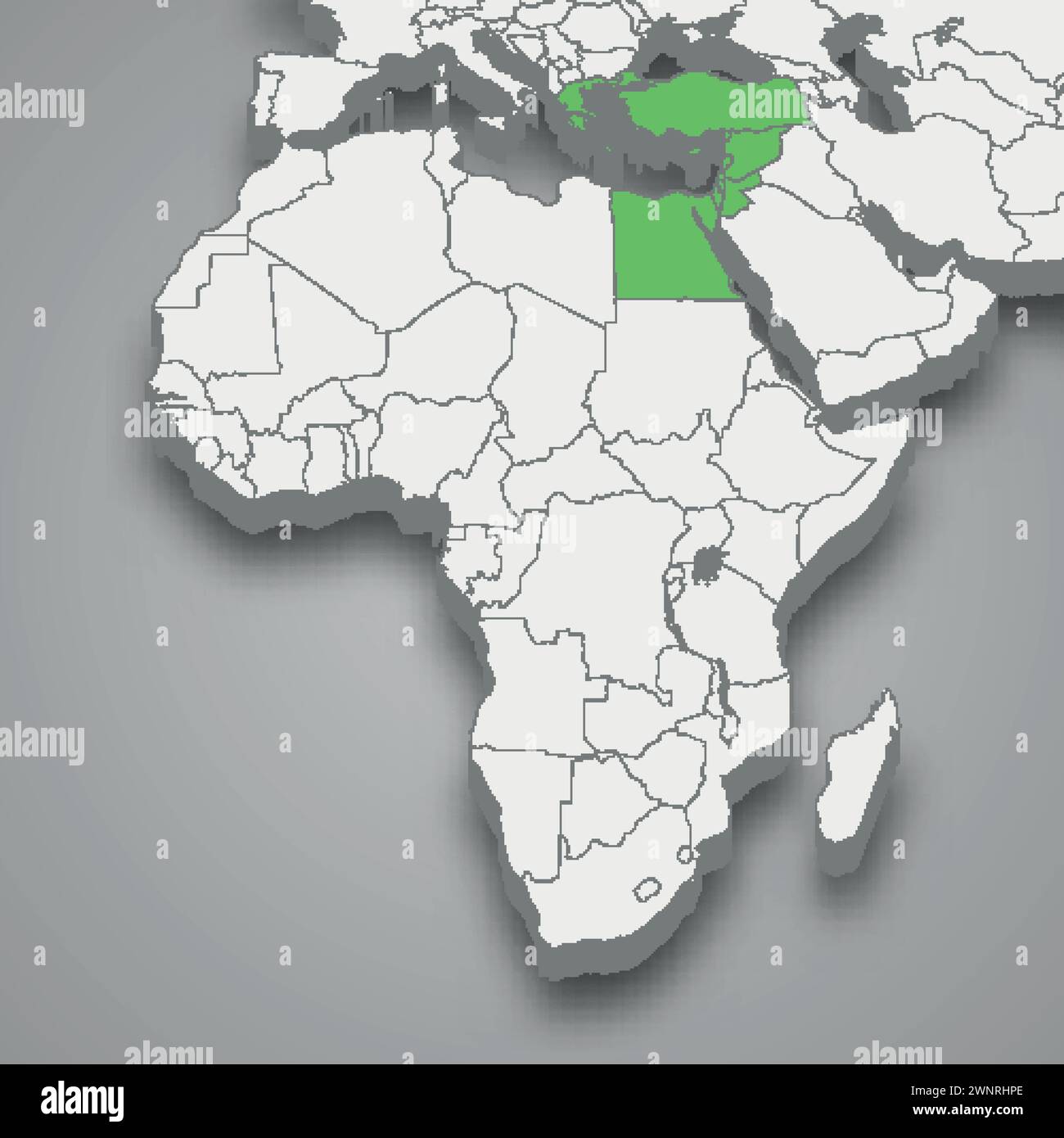 Levant map hi-res stock photography and images - Alamy