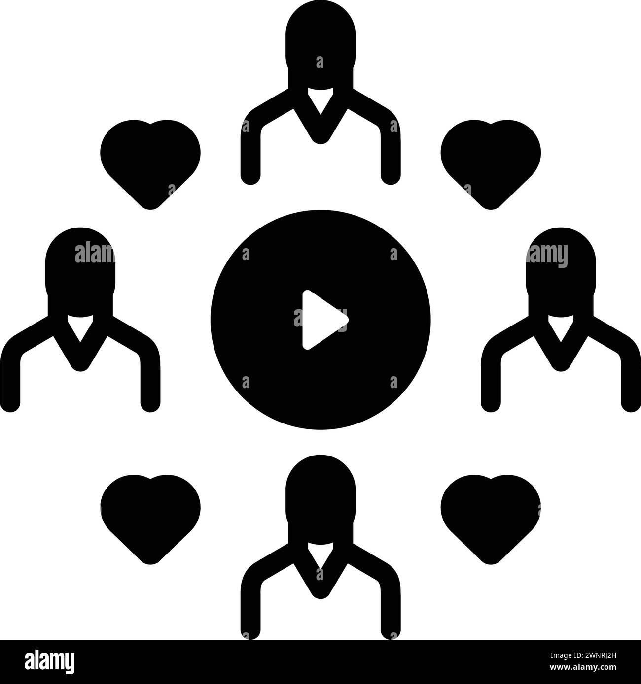 Icon for subscriber,people Stock Vector Image & Art - Alamy