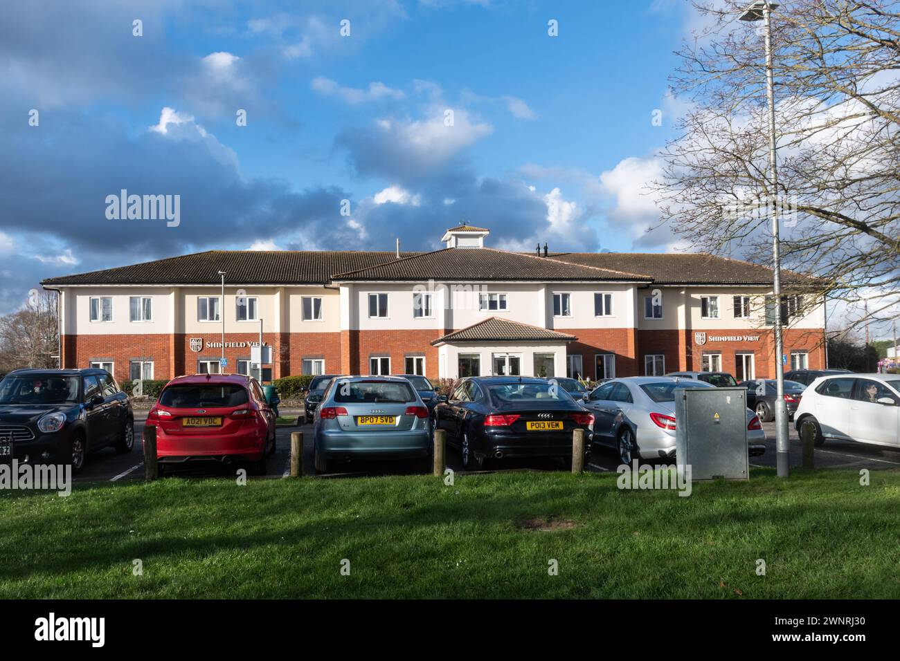 Free village car park beside the village green (school green) in ...