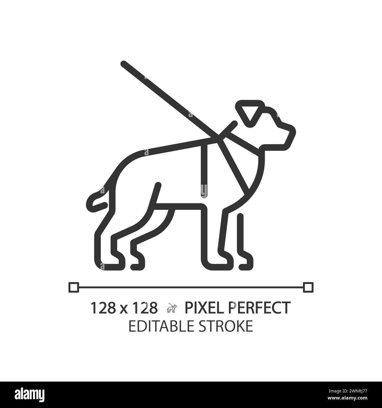 Stroke dog Black and White Stock Photos & Images - Alamy