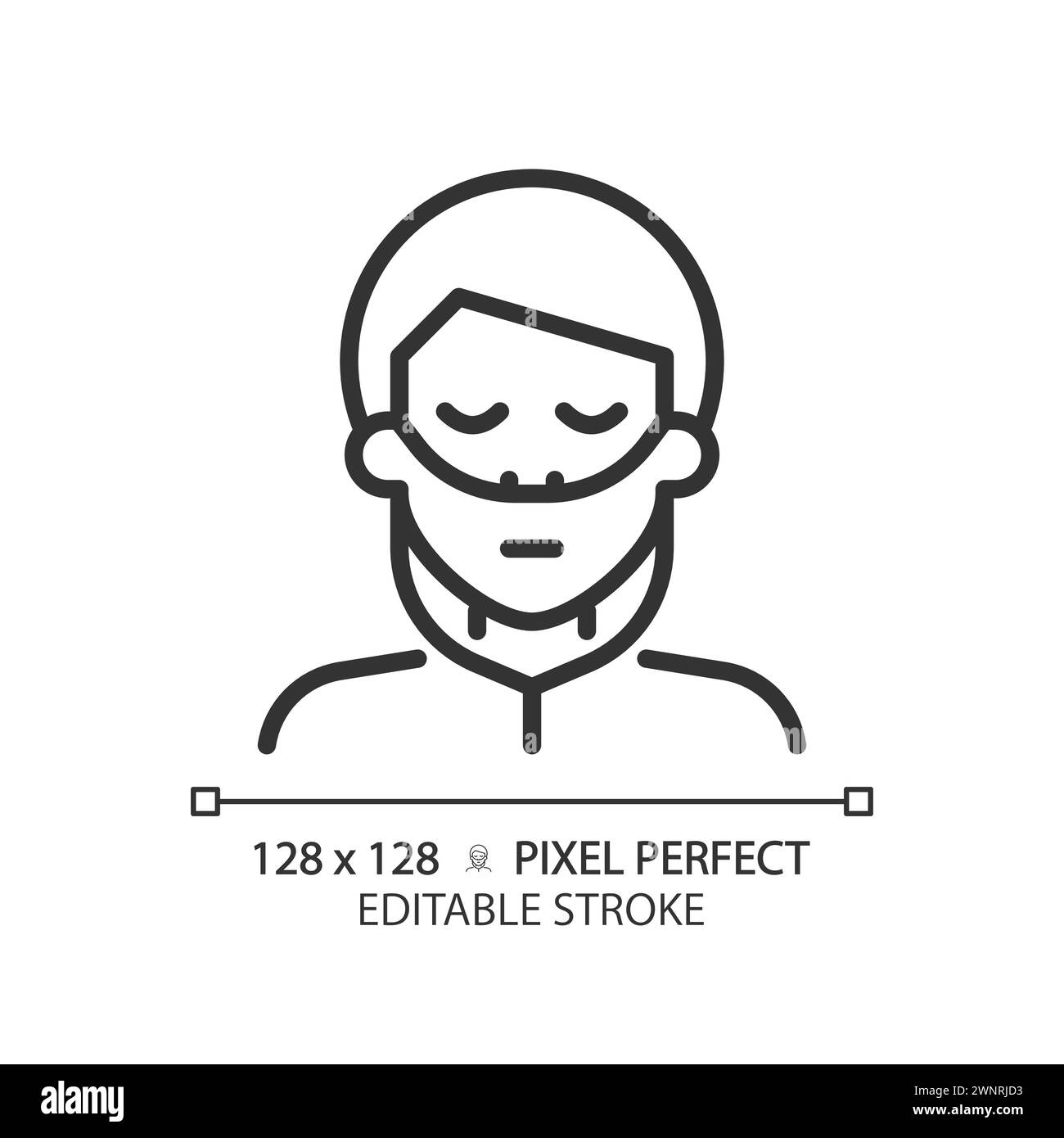 Nasal cannula linear icon Stock Vector Image & Art - Alamy