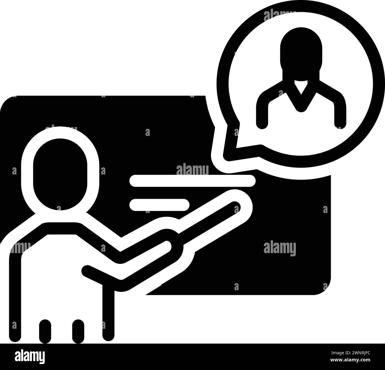 Icon for explains, people Stock Vector Image & Art - Alamy