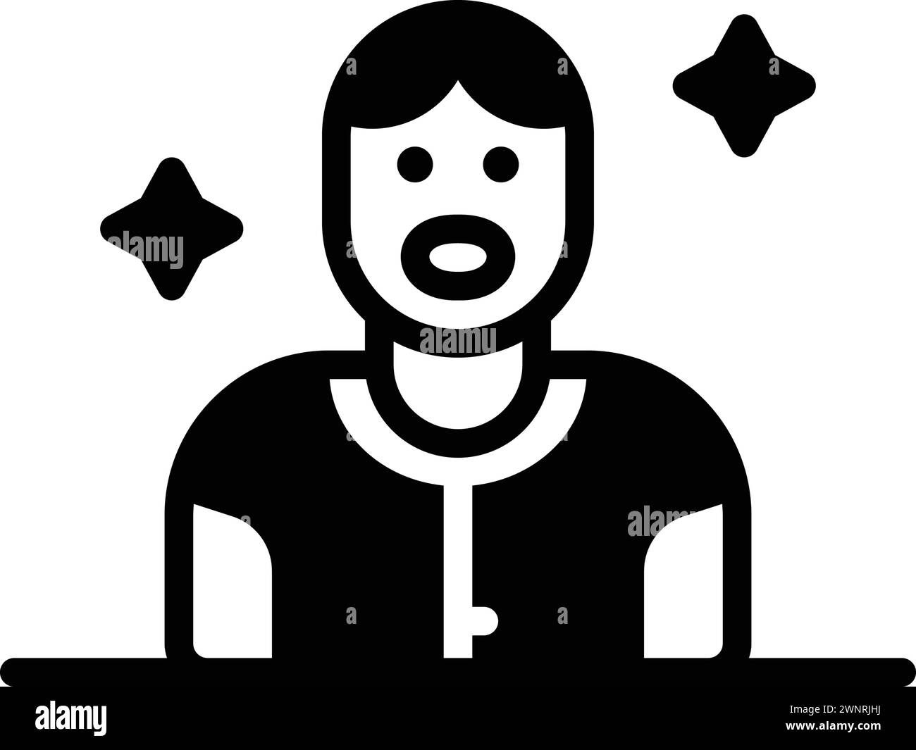 Icon for stunning,extraordinary Stock Vector Image & Art - Alamy