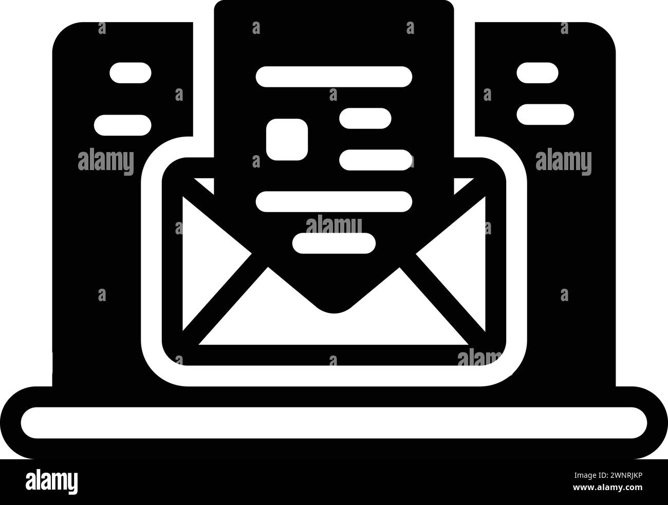 Icon for email, subscribe Stock Vector Image & Art - Alamy