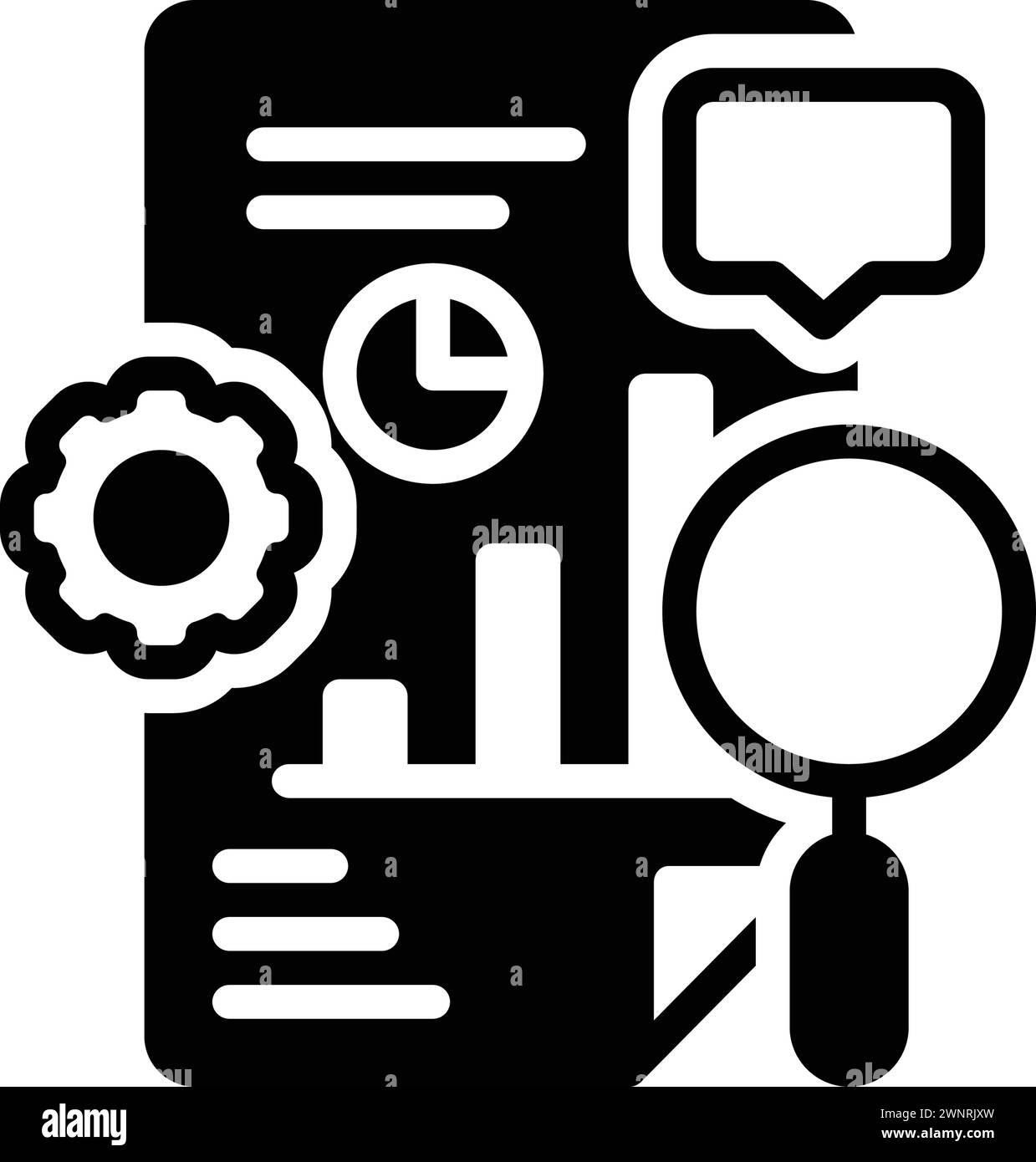 Icon for quantitative; data Stock Vector Image & Art - Alamy