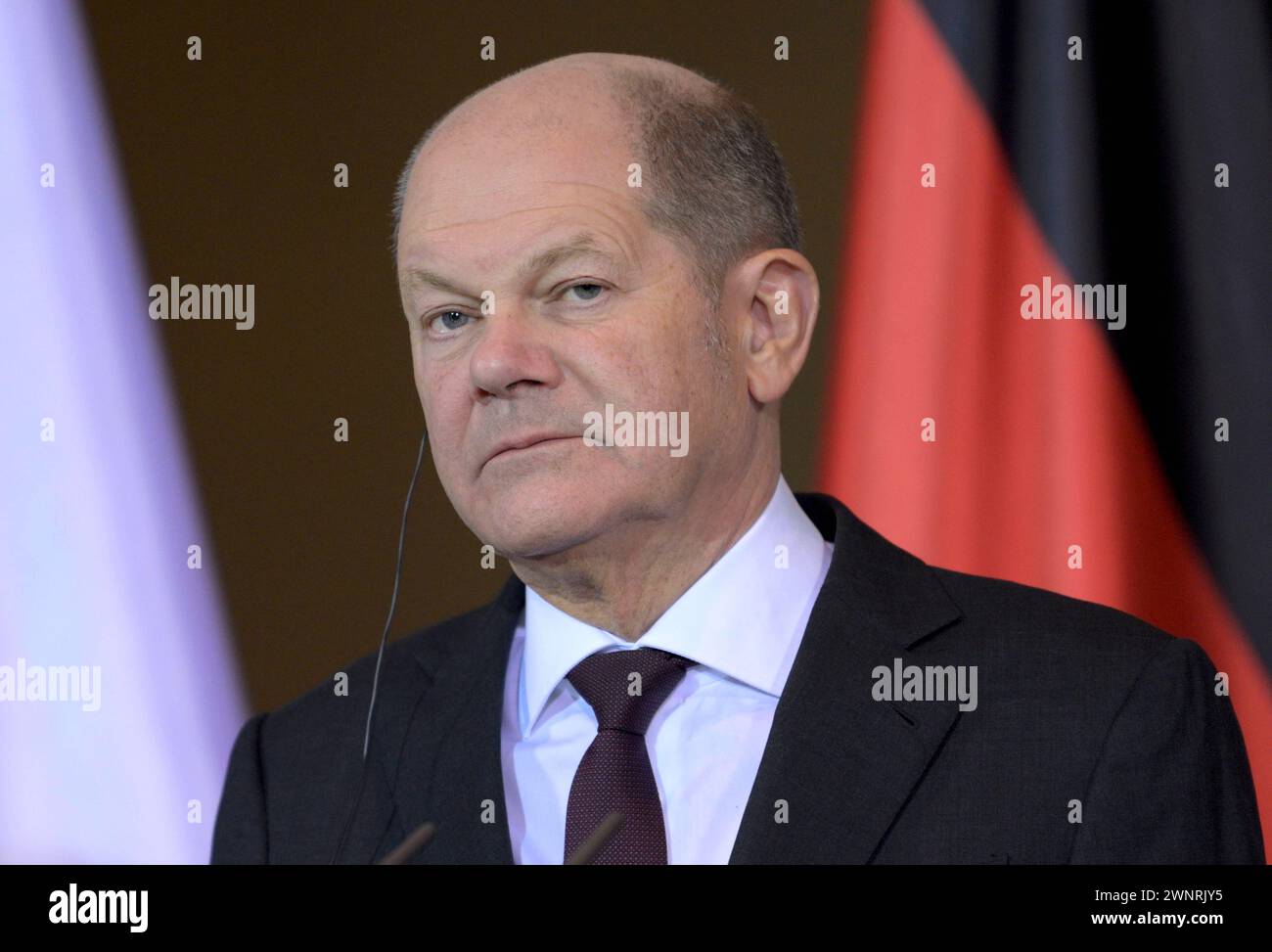 Olaf SCHOLZ , SPD , Bundeskanzler , 12.02.2024 Olaf SCHOLZ , SPD ...