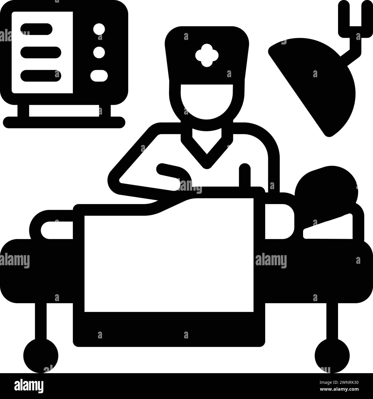 Surgery hospital Stock Vector Images - Alamy