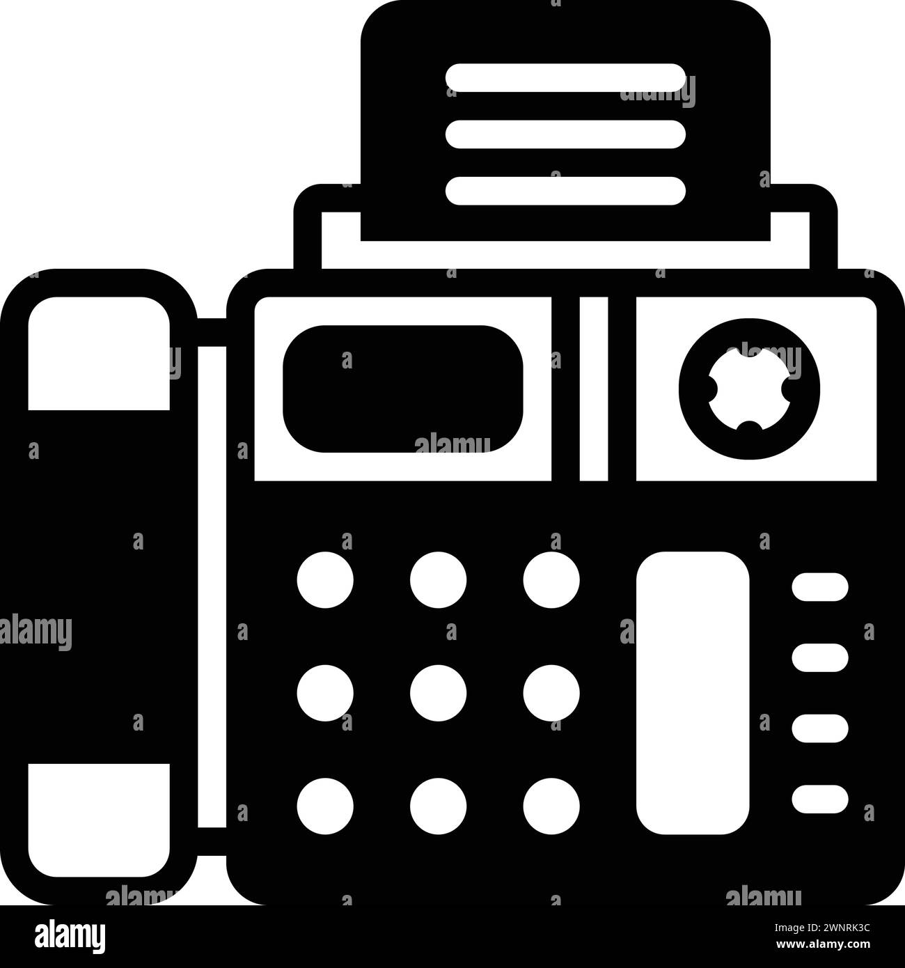 Icon for fax,print,printer Stock Vector Image & Art - Alamy