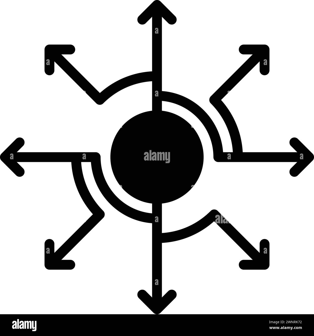 Expand circle hi-res stock photography and images - Alamy