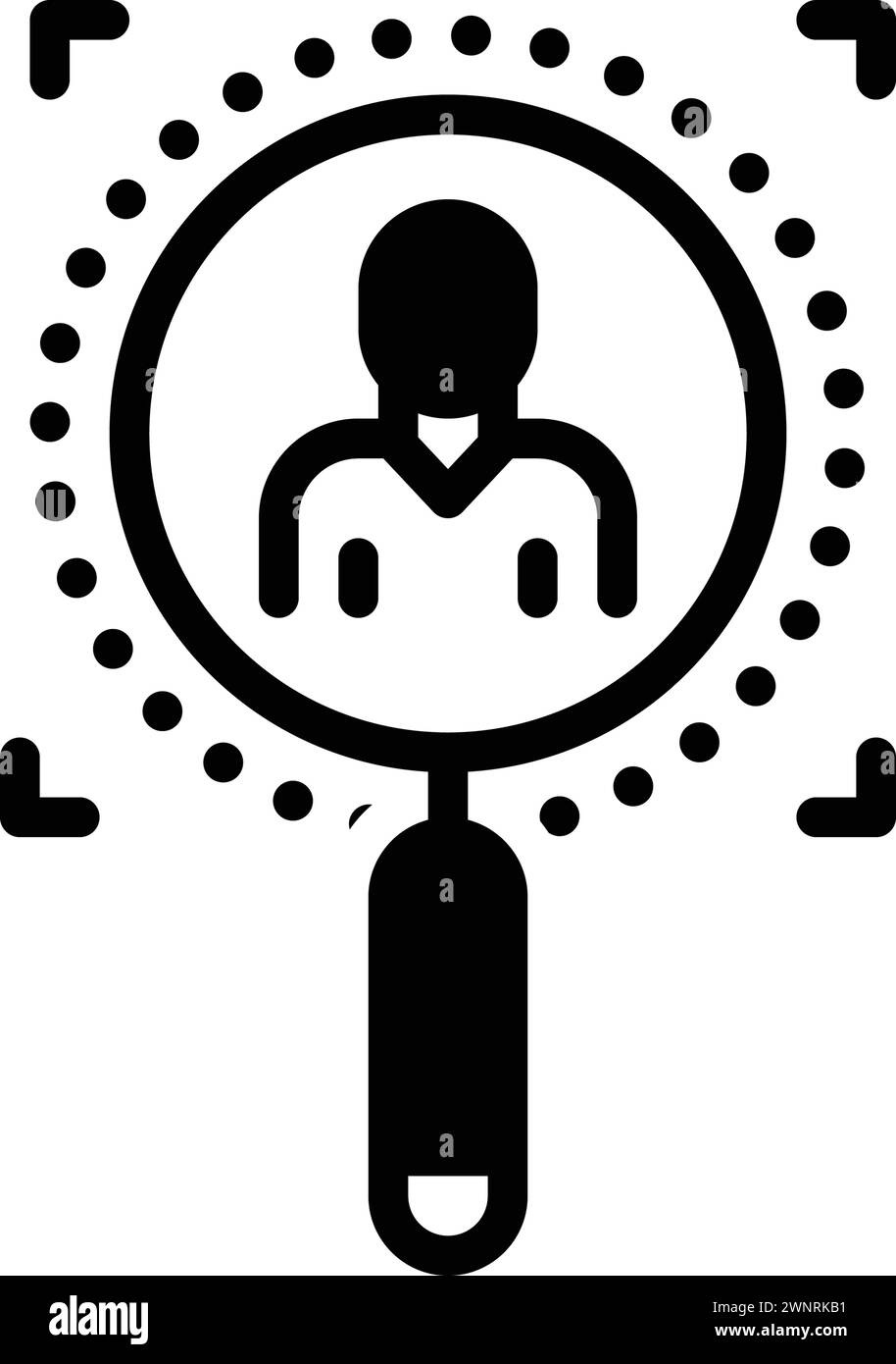 Icon for detect,glass Stock Vector Image & Art - Alamy