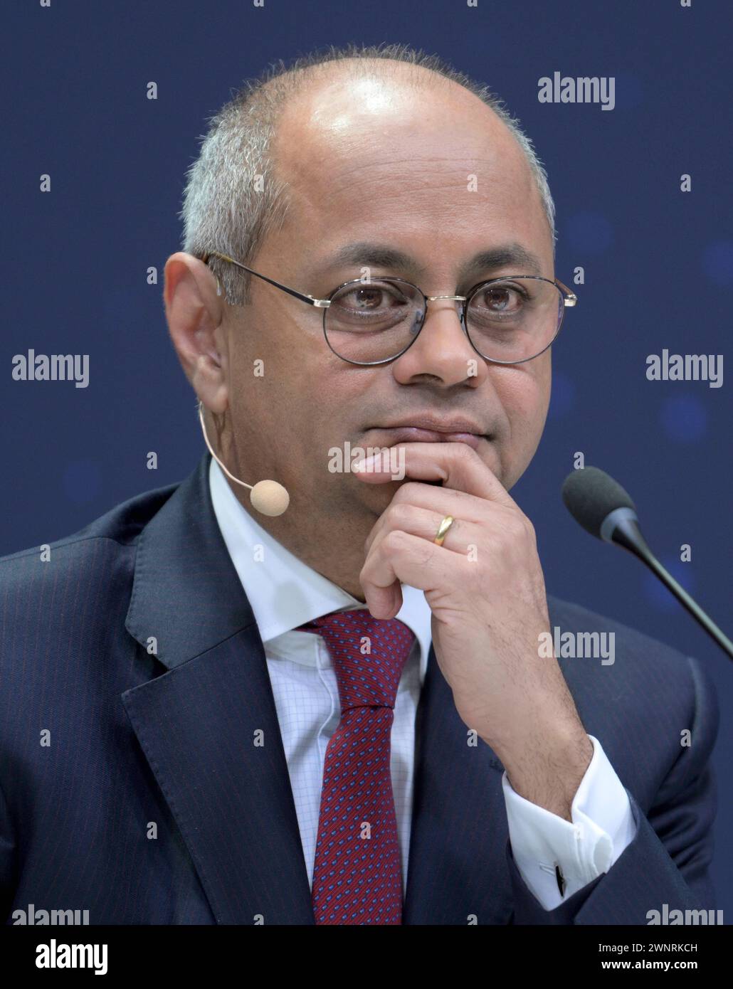 Bilanzpressekonferenz der Fresenius SE am 21.02.2024 : Michael SEN ...