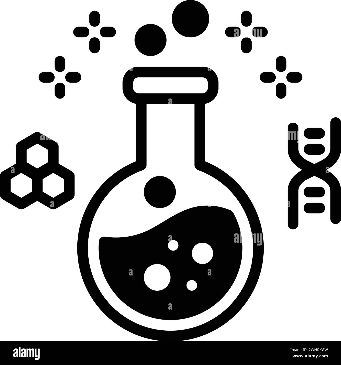 Icon for synthetic; artificial Stock Vector Image & Art - Alamy