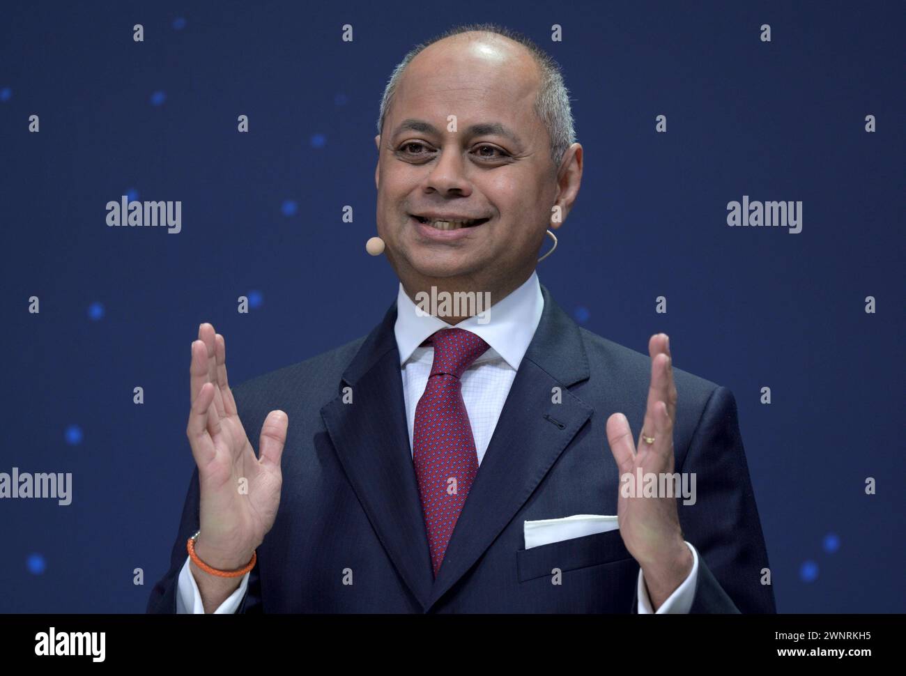 Bilanzpressekonferenz der Fresenius SE am 21.02.2024 : Michael SEN ...
