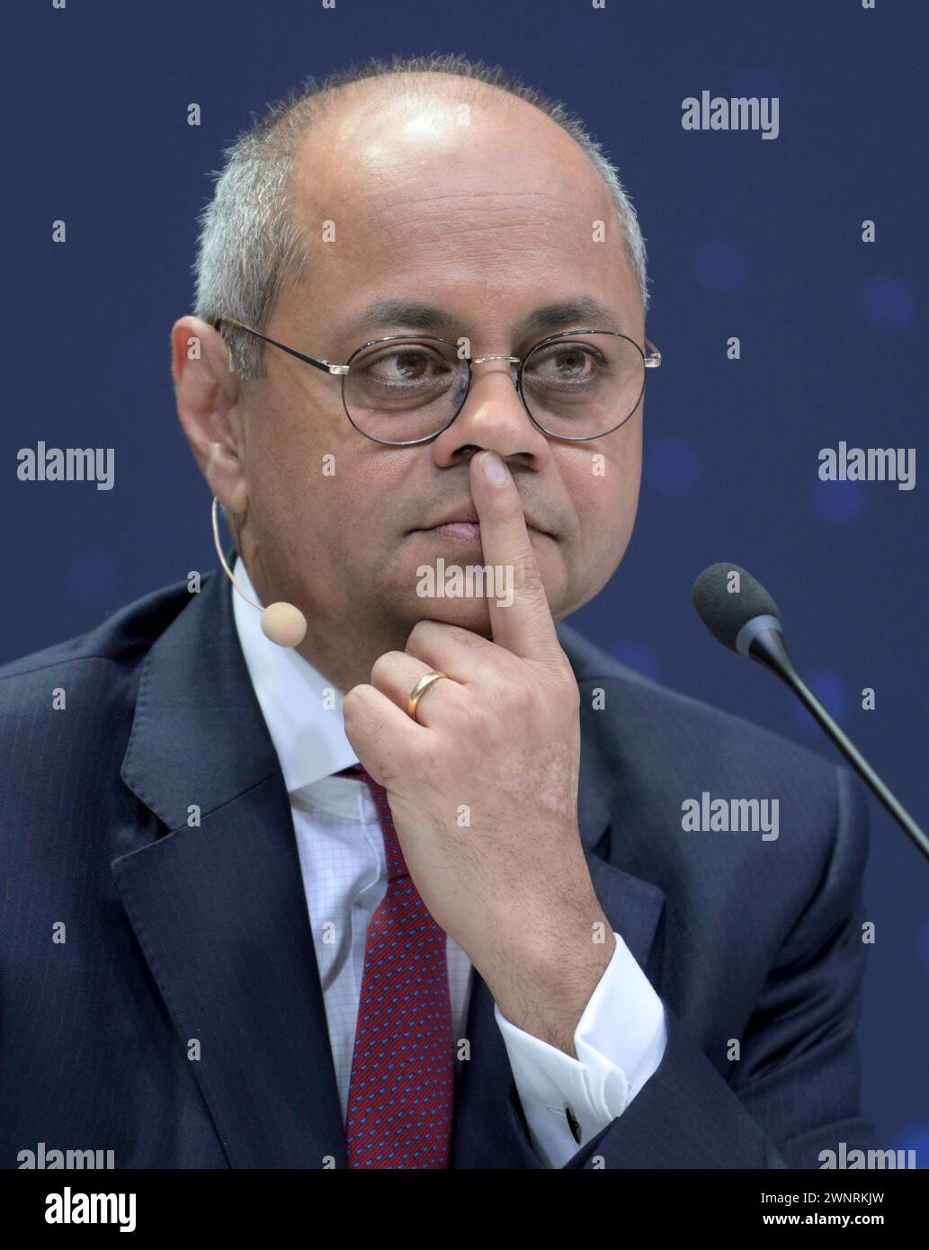 Bilanzpressekonferenz der Fresenius SE am 21.02.2024 : Michael SEN ...