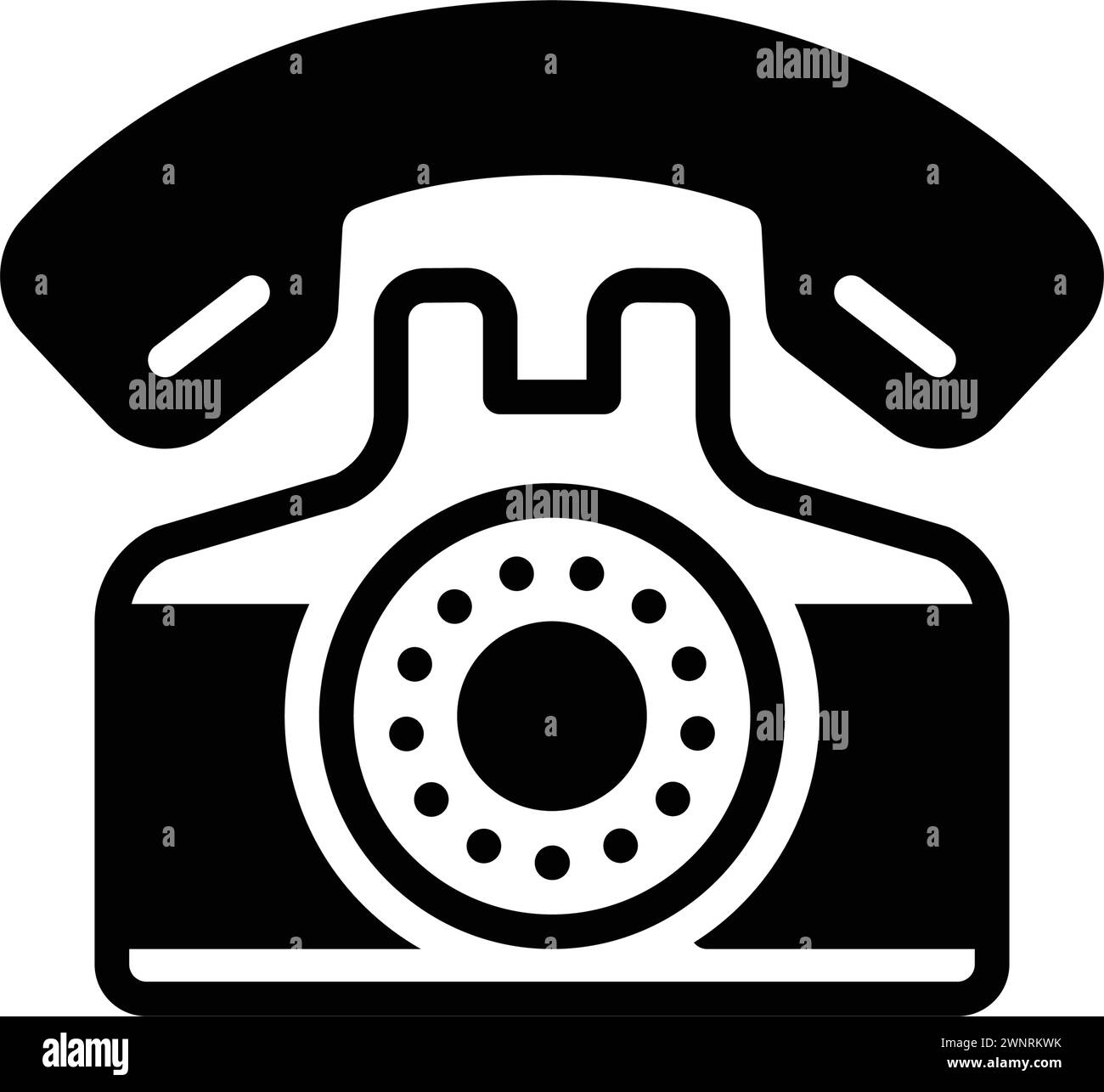Icon for tel,telephone Stock Vector Image & Art - Alamy