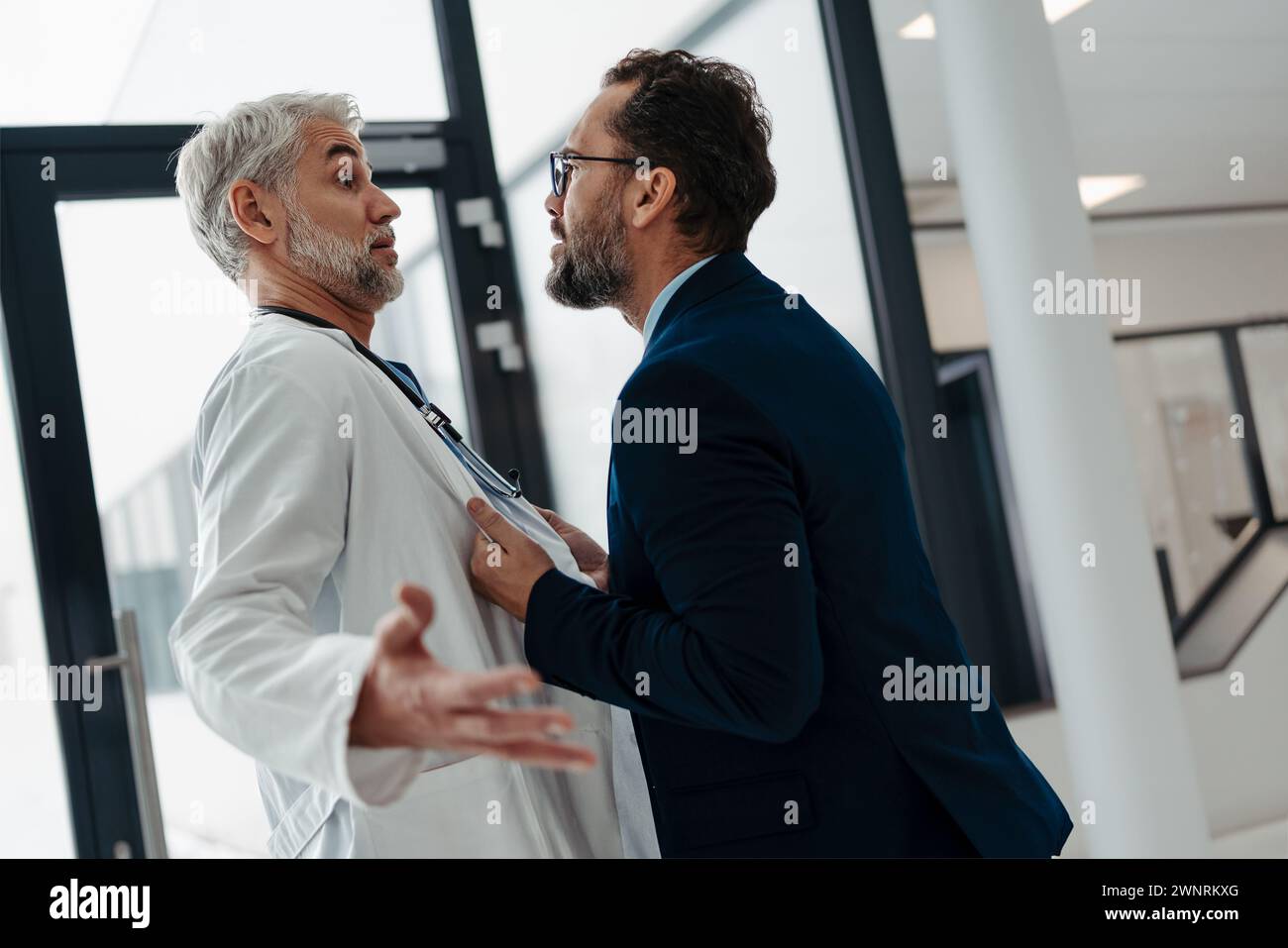 Mental illness hospital corridor hi-res stock photography and images ...