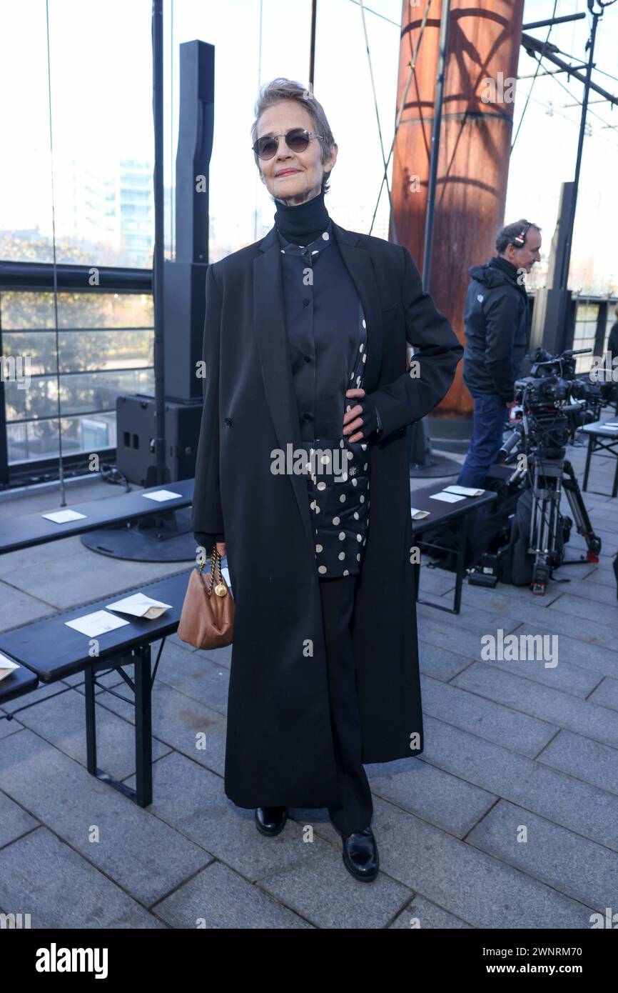 Charlotte Rampling attends the Stella McCartney Fall/Winter 2024-2025 ...