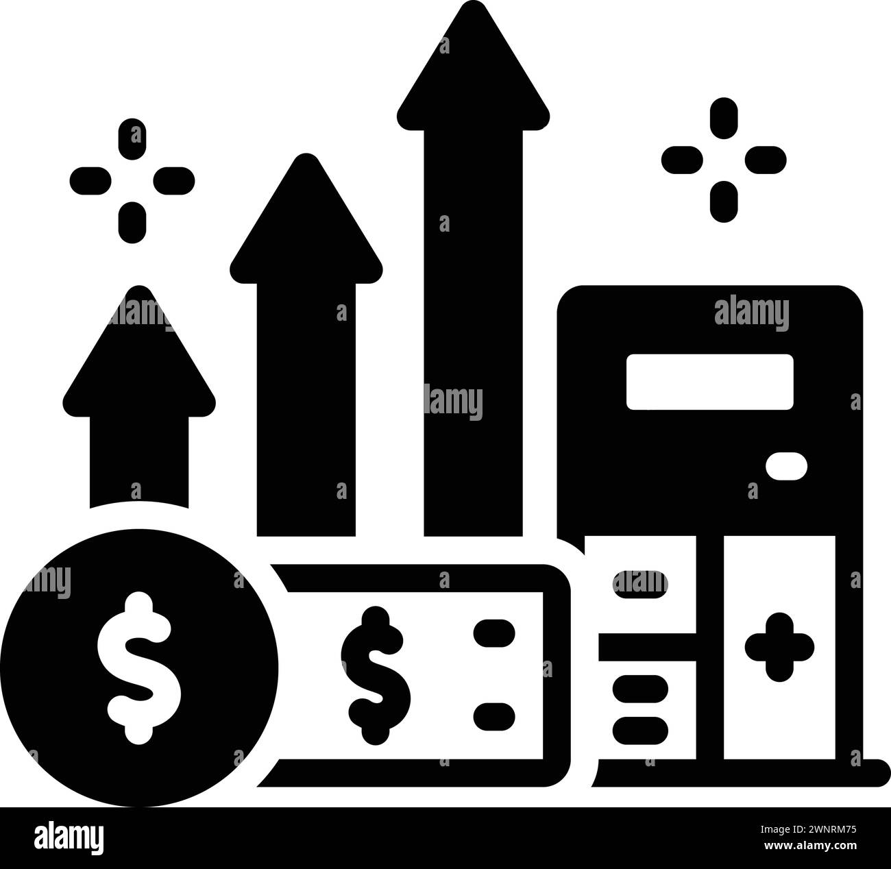 Cost logo Black and White Stock Photos & Images - Alamy