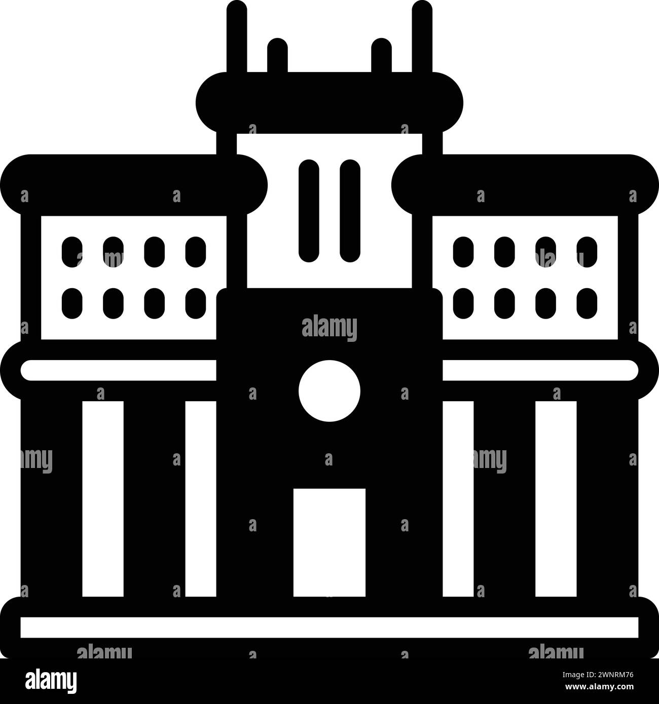 University establishment Stock Vector Images - Alamy