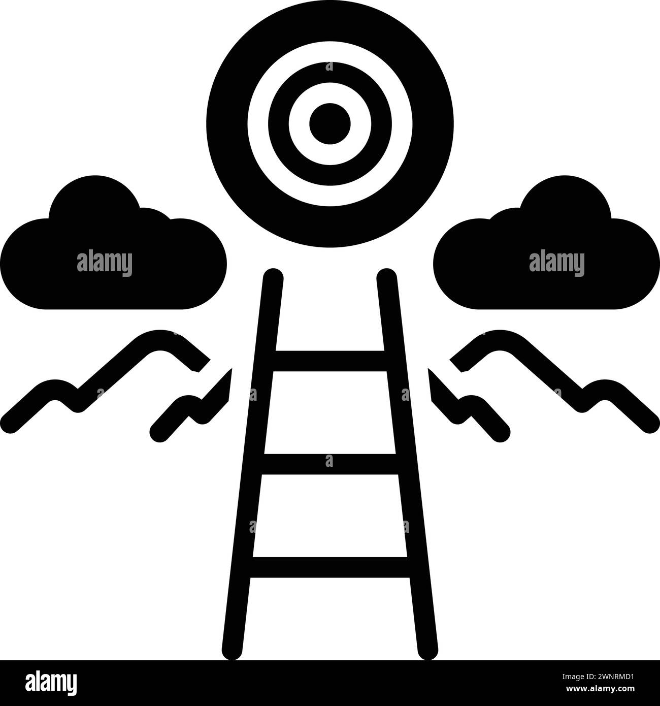 Icon for aims; target Stock Vector Image & Art - Alamy