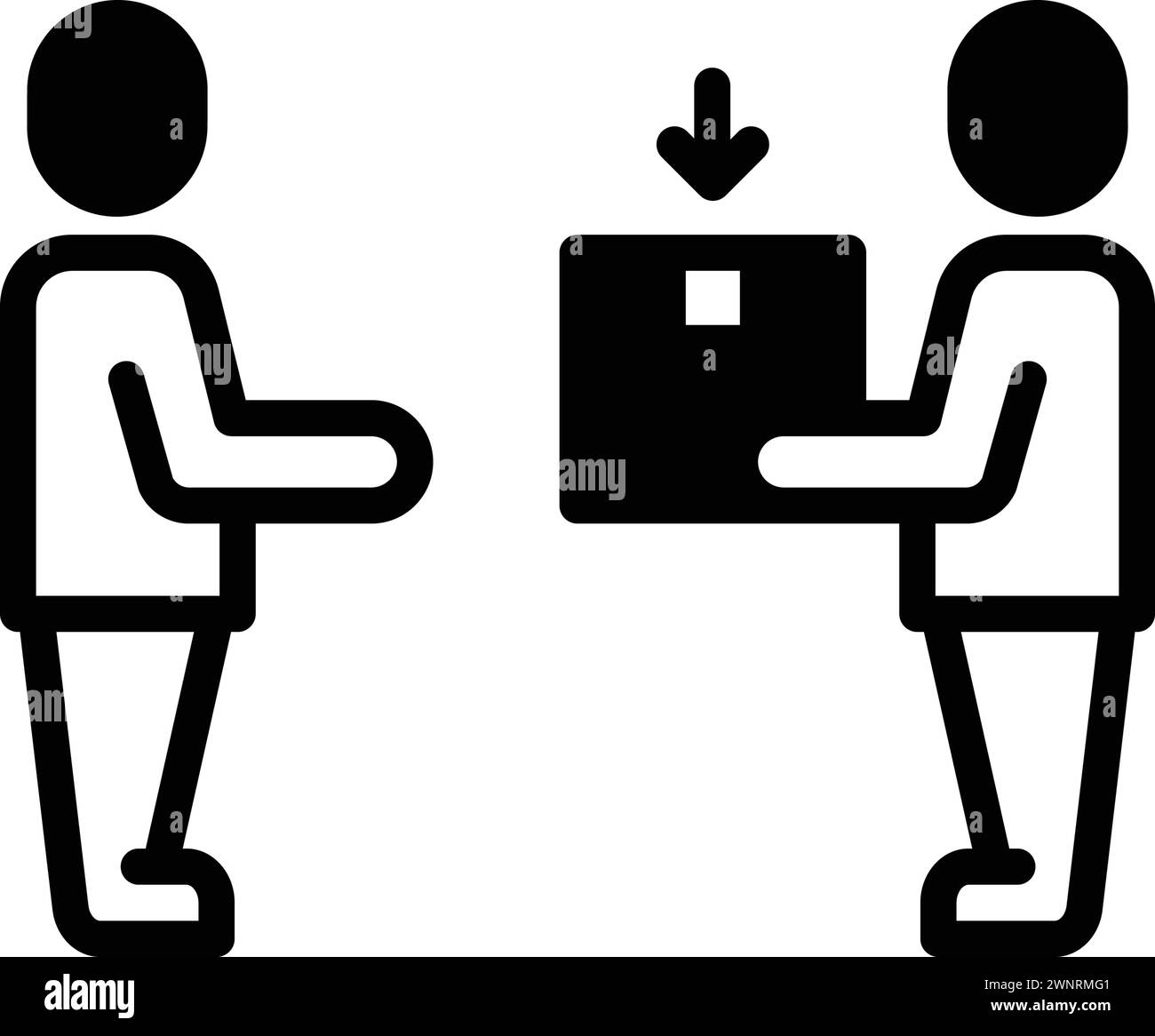 Deliverer vector vectors hi-res stock photography and images - Alamy