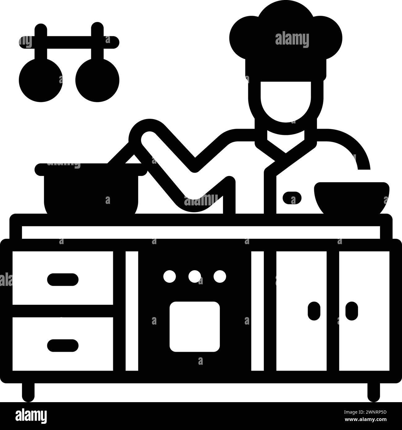 Icon for cook,prepare Stock Vector Image & Art - Alamy