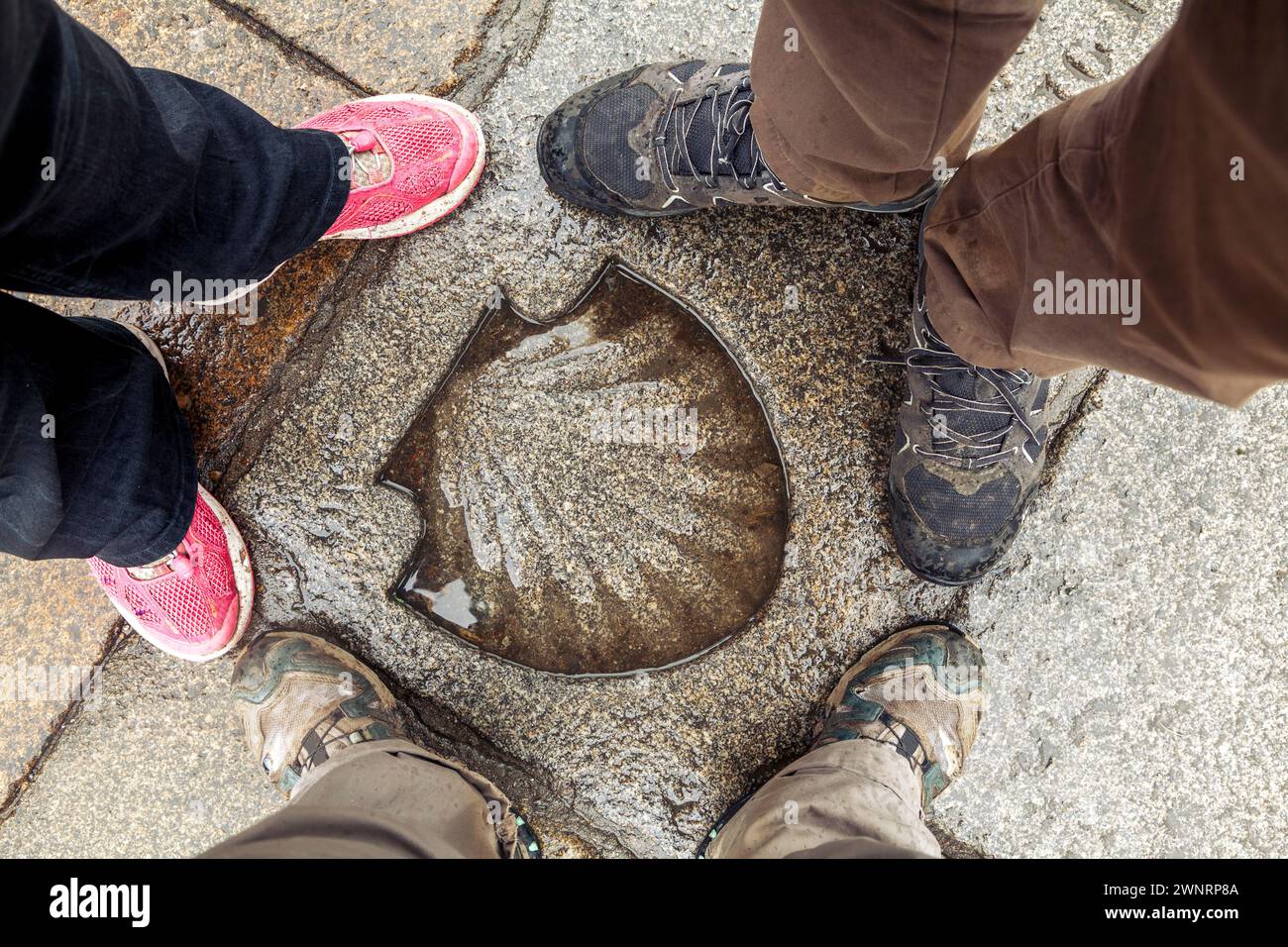 Santiagos route hi-res stock photography and images - Alamy