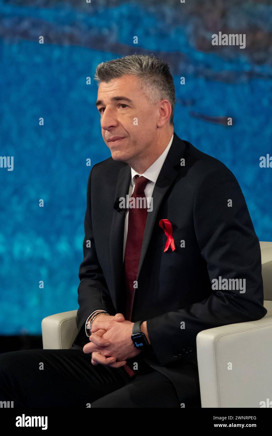 Gino Cecchettin partecipa alla trasmissione Che Tempo che fa ...