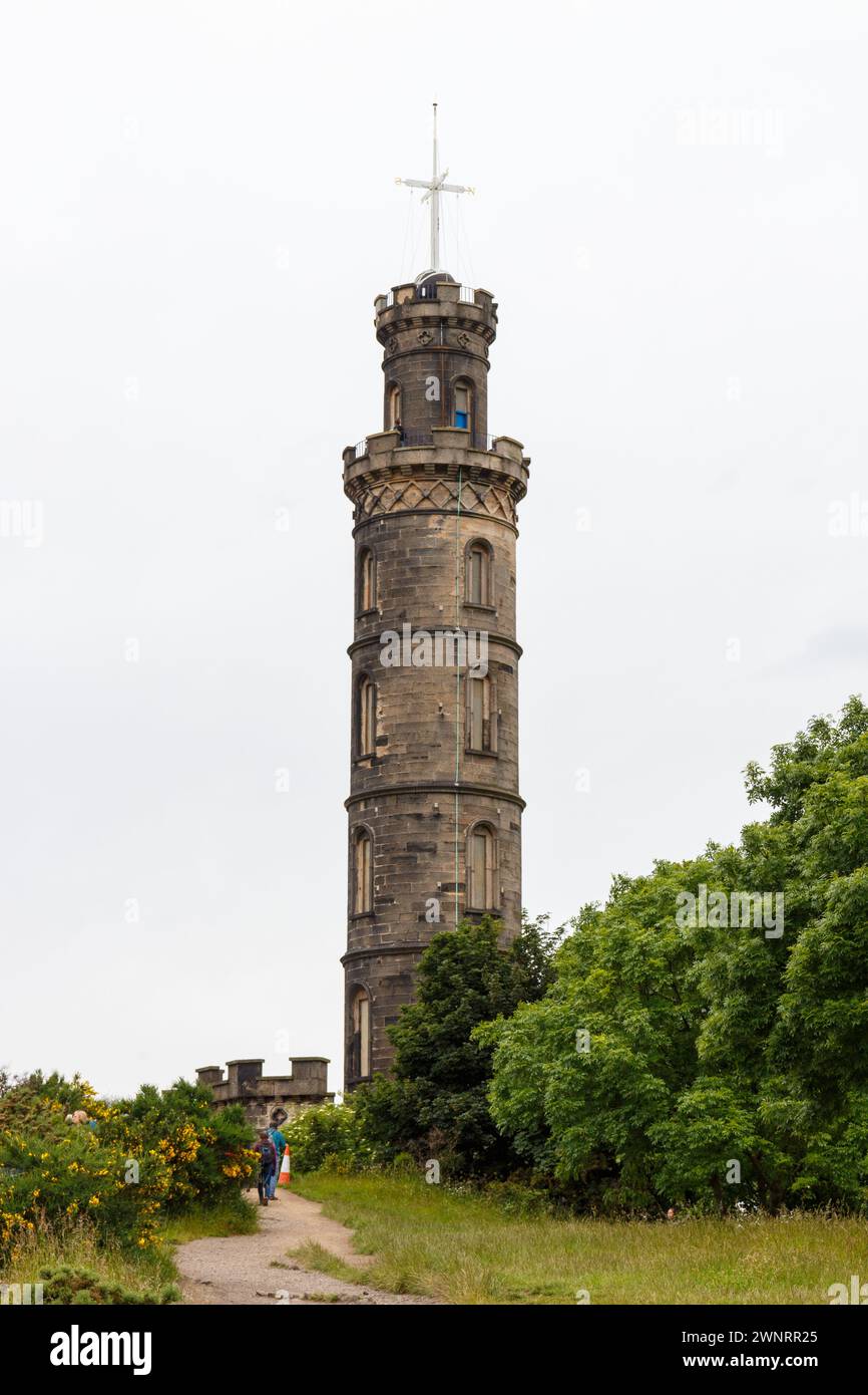 The Nelson Monument, Edinburgh Stock Photo - Alamy
