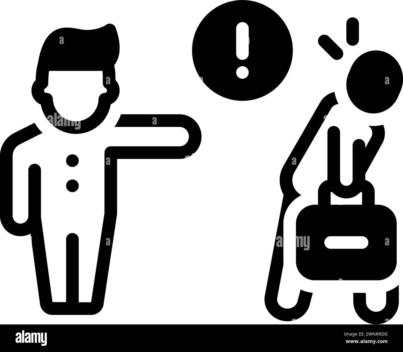 Icon for termination,lay off job Stock Vector Image & Art - Alamy