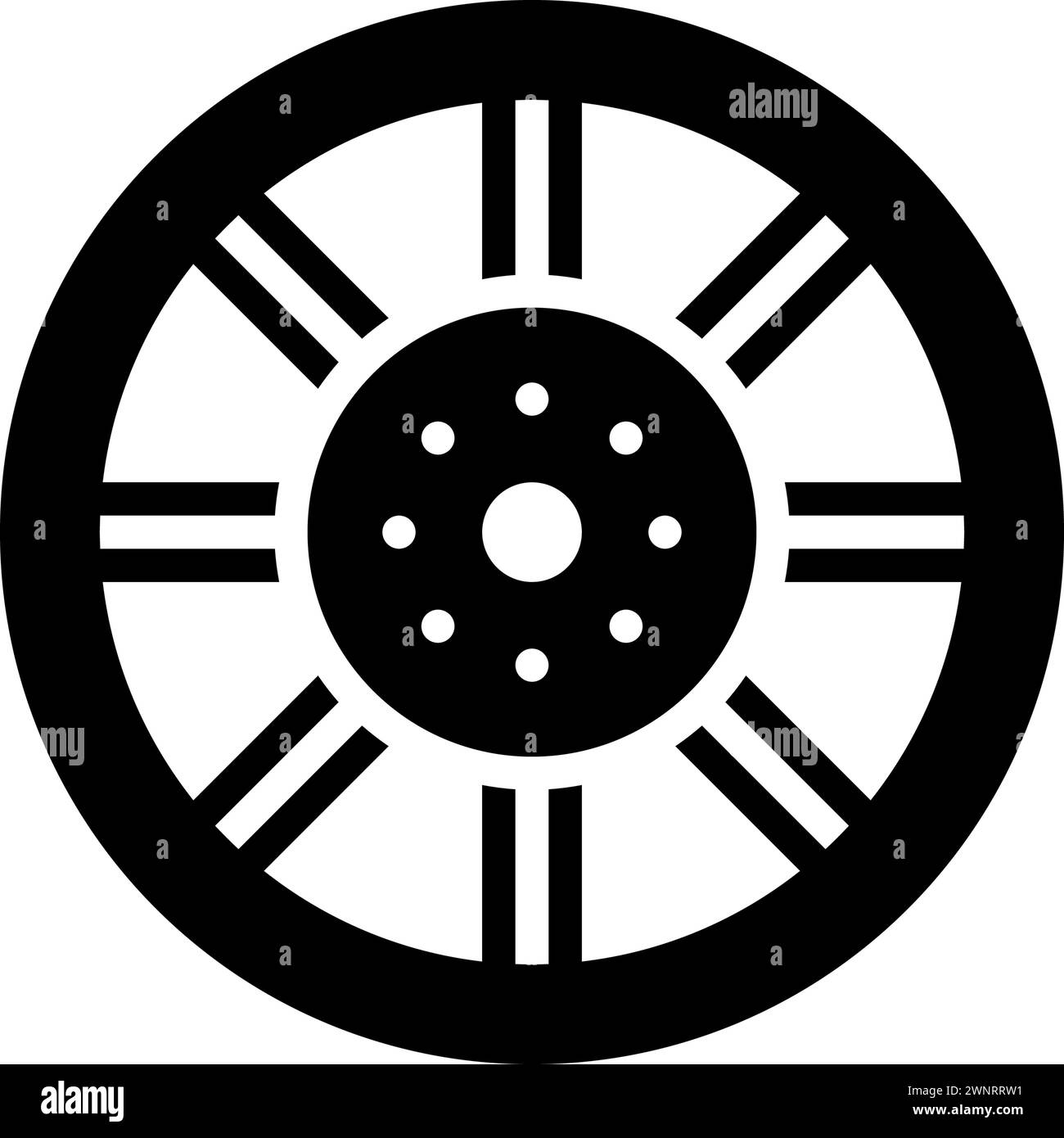 Spoke logo Black and White Stock Photos & Images - Alamy