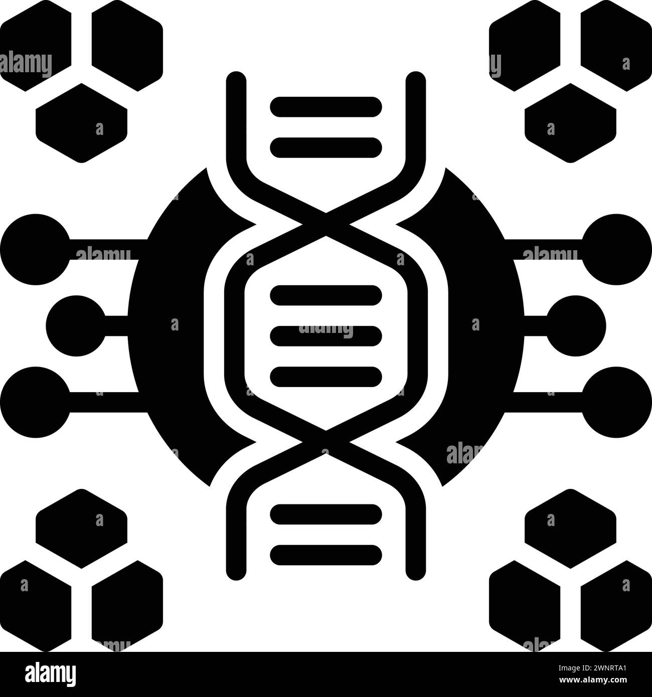Icon for dna,heredity Stock Vector Image & Art - Alamy