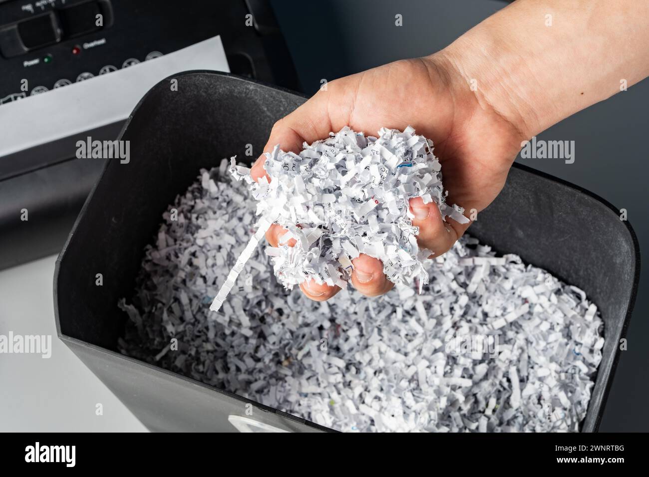 Man shredded shredding hi-res stock photography and images - Alamy