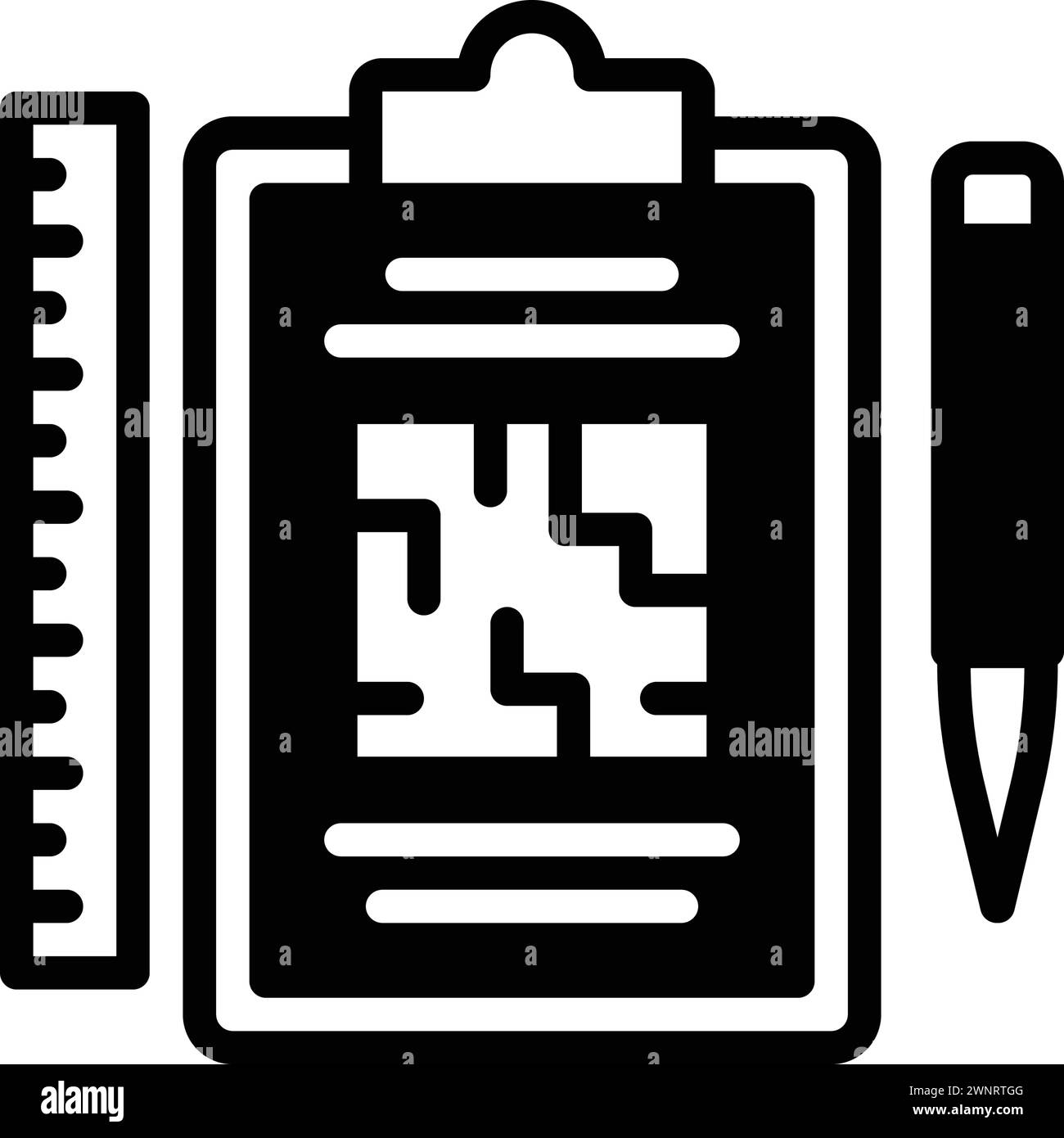 Icon for plans,scale Stock Vector Image & Art - Alamy