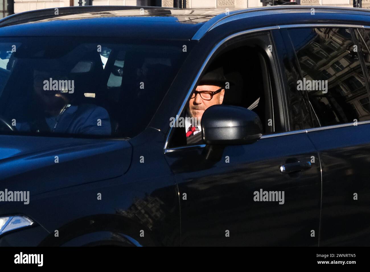 Houses of Parliament, London, UK. 4th Mar 2024. George Galloway arrives ...