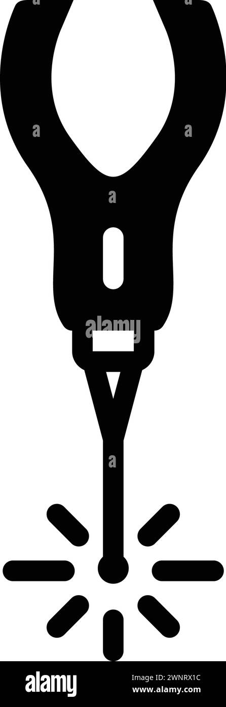 Icon for laser,machine Stock Vector Image & Art - Alamy