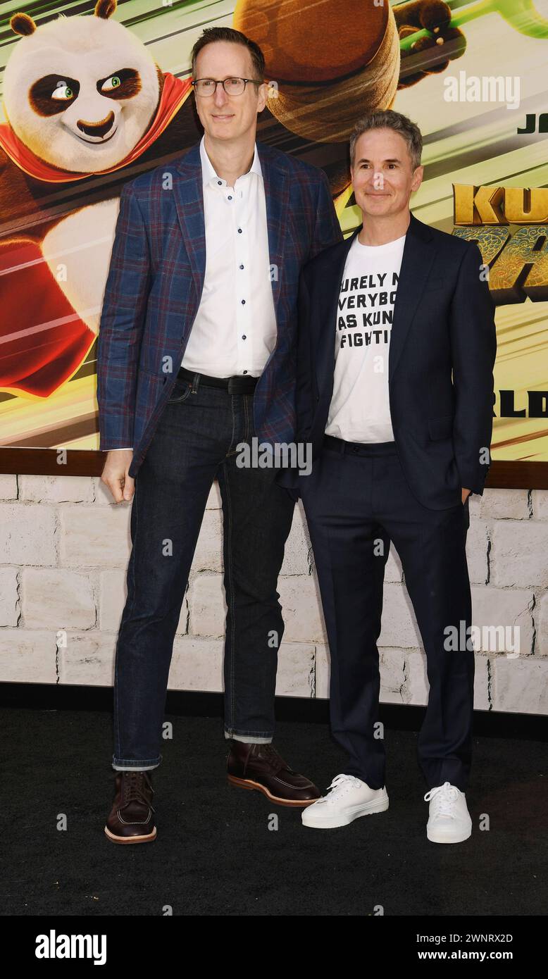 LOS ANGELES, CALIFORNIA - MARCH 03: (L-R) Glenn Berger and Jonathan ...