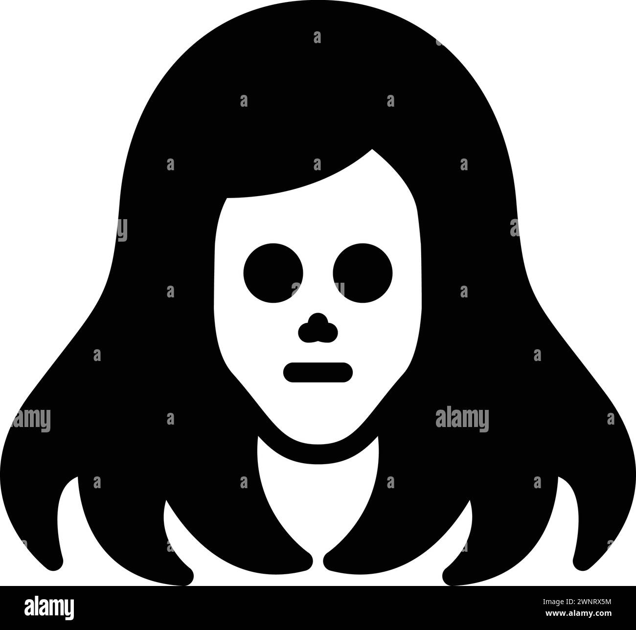 Ordinary girl Stock Vector Images - Alamy